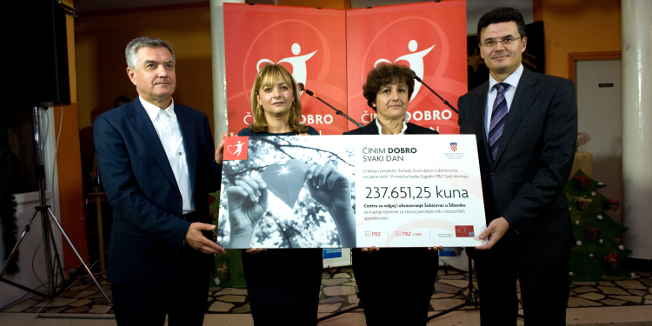 Jutarnji list - PBZ grupa donirala oko 240.000 kuna za kvalitetniju skrb i psihosocijalnu ...