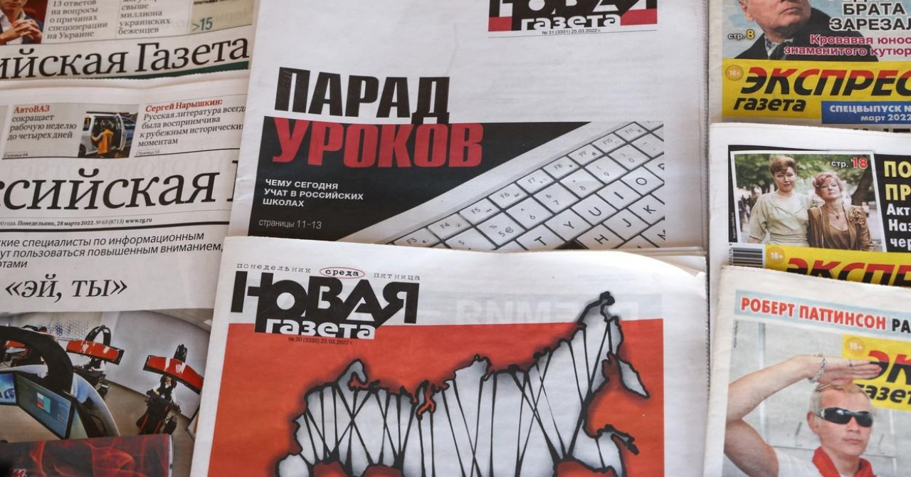 Jutarnji list - Ruske novine Novaja Gazeta prekidaju rad do kraja ...