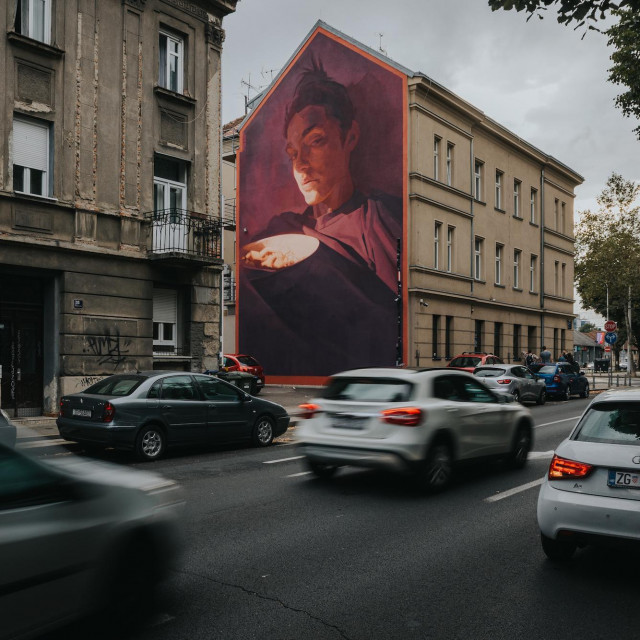 Dom i dizajn - "Flegma" - novi impresivan mural poznatog street art ...