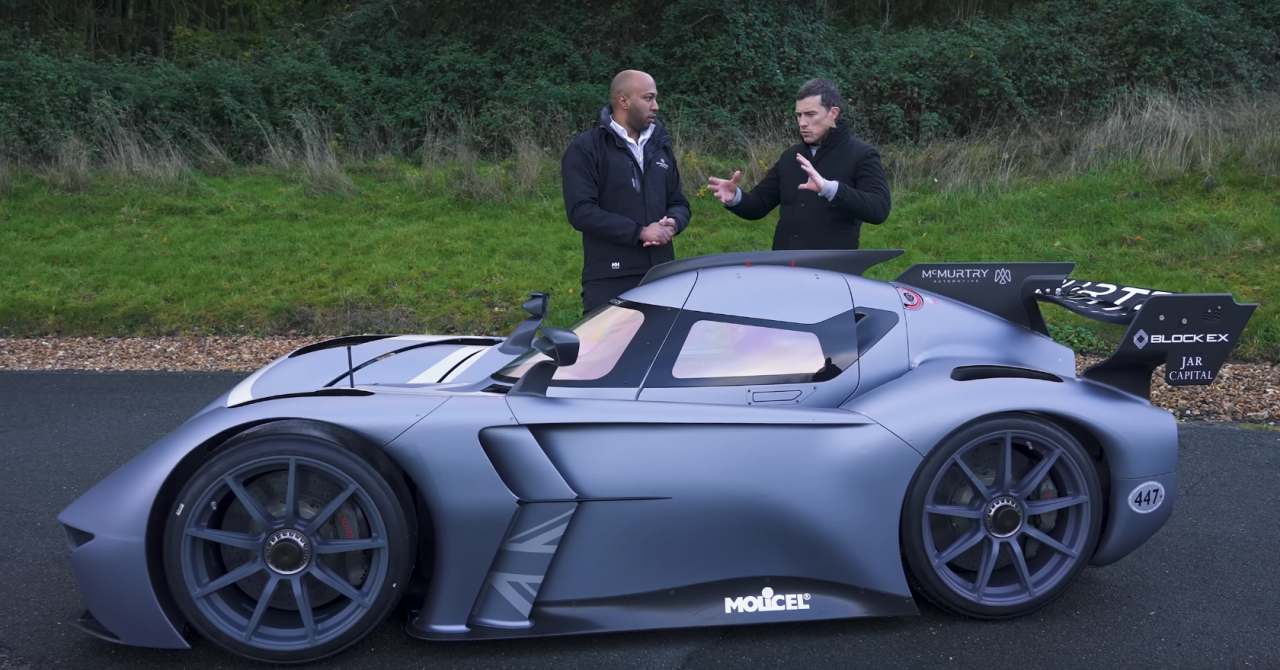 Auto Klub - Mini raketa: Mini električni hiperautomobil McMurty ...