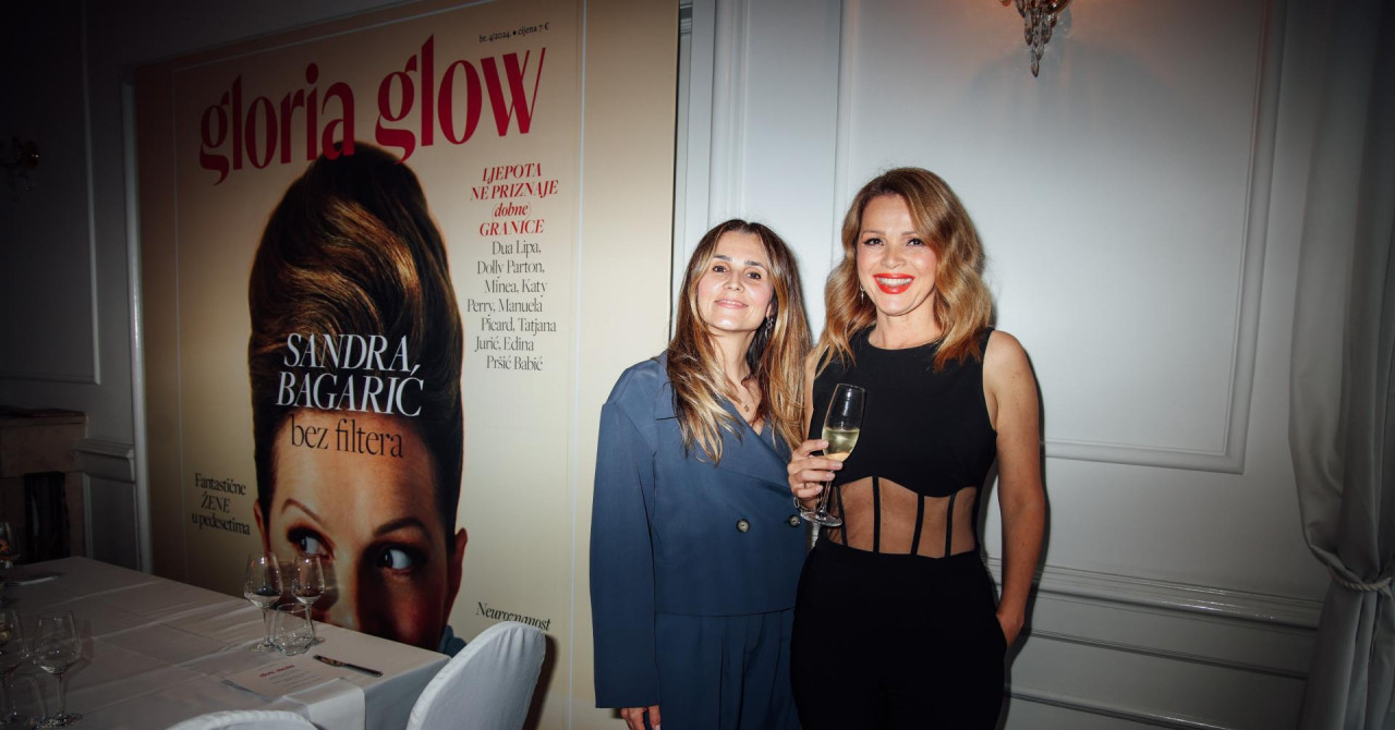 Gloria - Spoj ljepote i hrane na ekskluzivnoj večeri magazina Gloria Glow