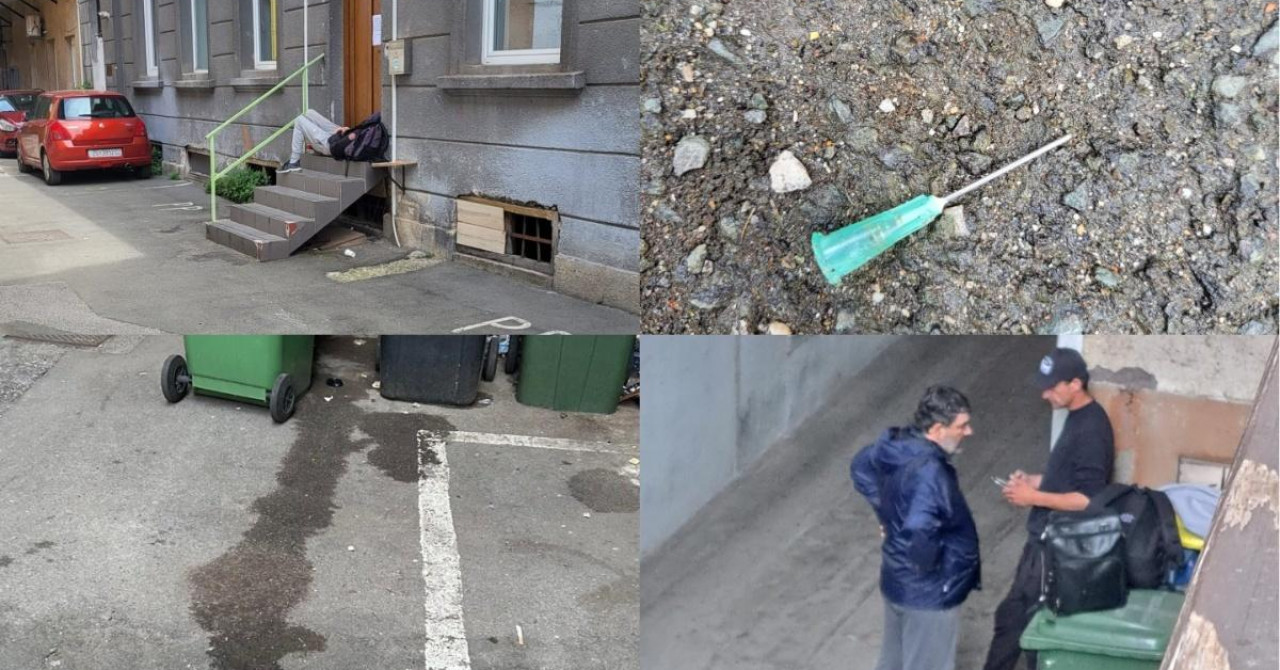 Jutarnji list - Stanari u centru Zagreba snimali horor u dvorištu: igle, bljuvotina, tučnjave ...