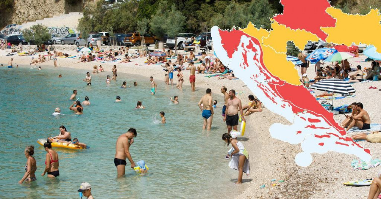 Jutarnji list - Hrvatska u crvenom zbog toplinskog vala, HZJZ objavio upozorenje! Evo gdje će ...