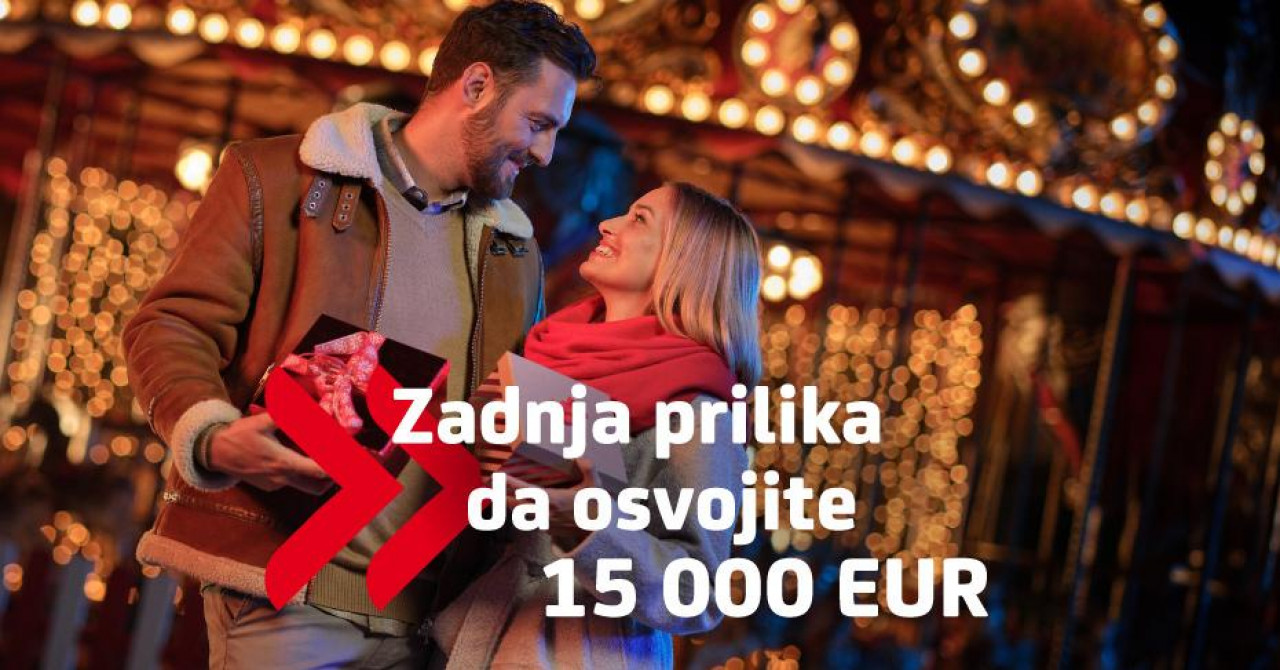 Jutarnji list - Zadnja prilika: Do 15. prosinca osvojite 15.000 eura!