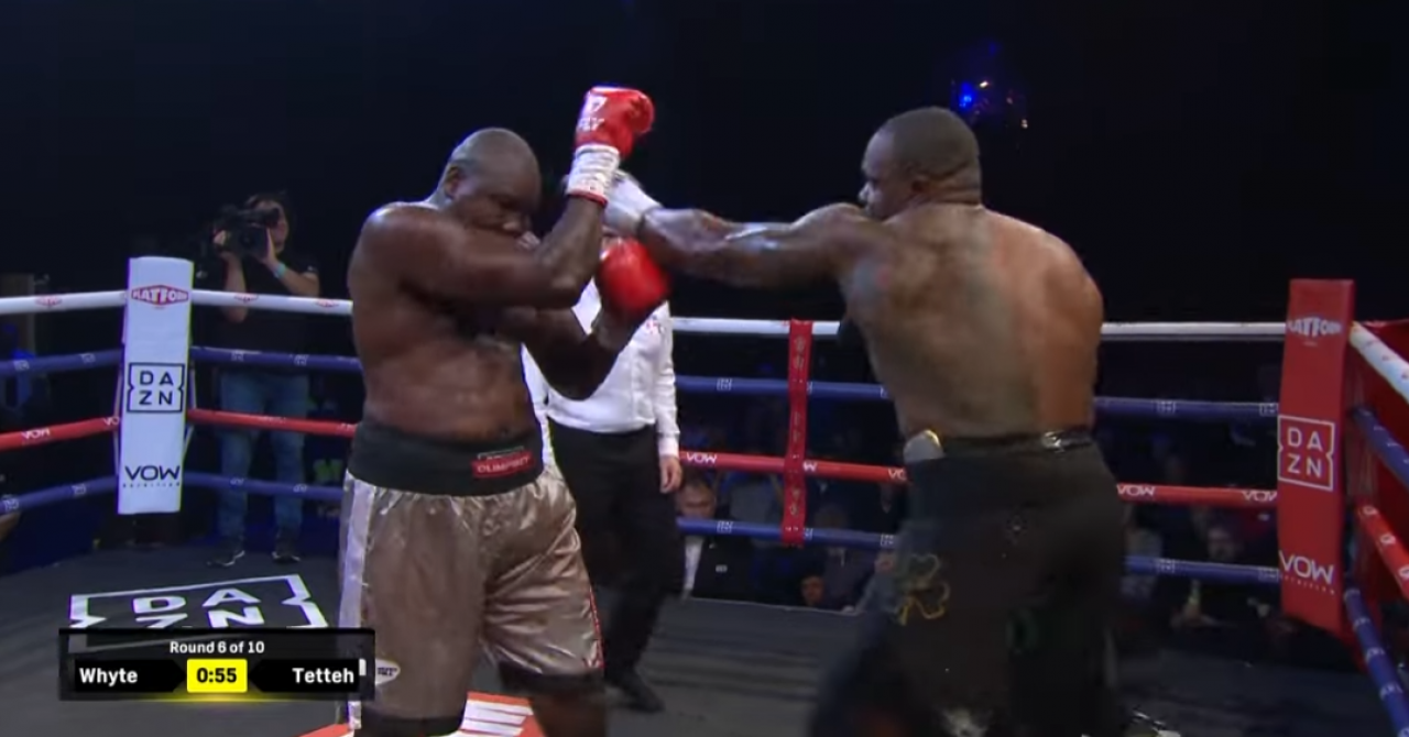 Fight Site - (VIDEO) Dillian Whyte i Ebenezer Tetteh sinoć su se pojavili u potpunosti van forme ...