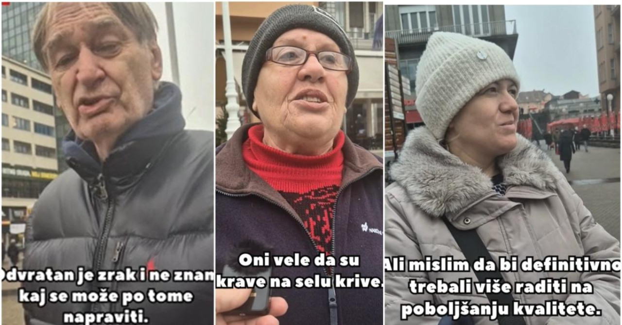 Jutarnji list - Pitali smo Zagrepčane zašto je zrak u gradu toliko zagađen: 'Kažu da su krave ...